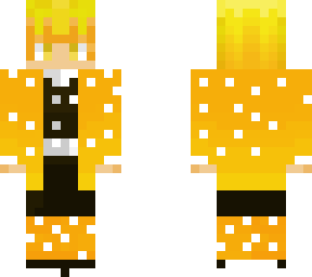 Zenitsu Minecraft Skins